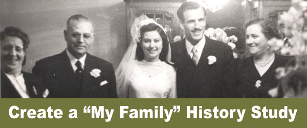 Create a “My Family” History Study – Home School in the Woods Publishing