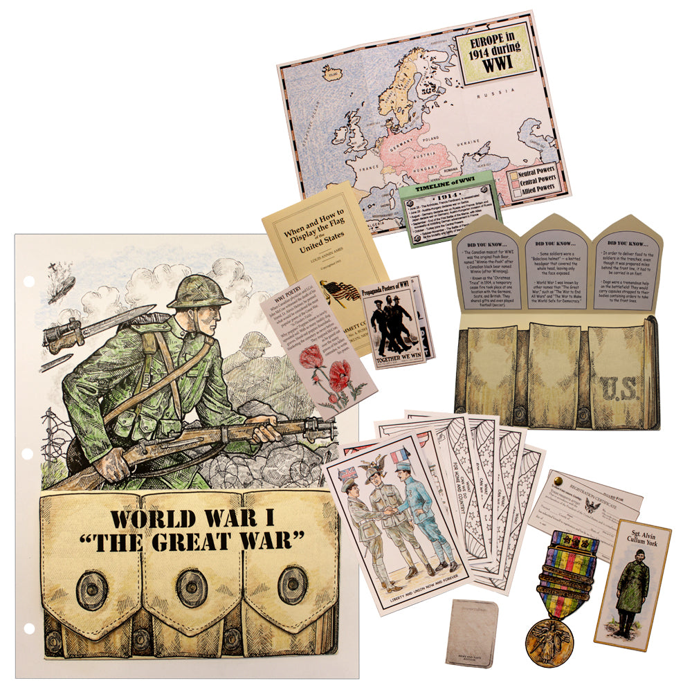 WWI: The Great War Lap Book/Notebook Project – Home School in the Woods ...