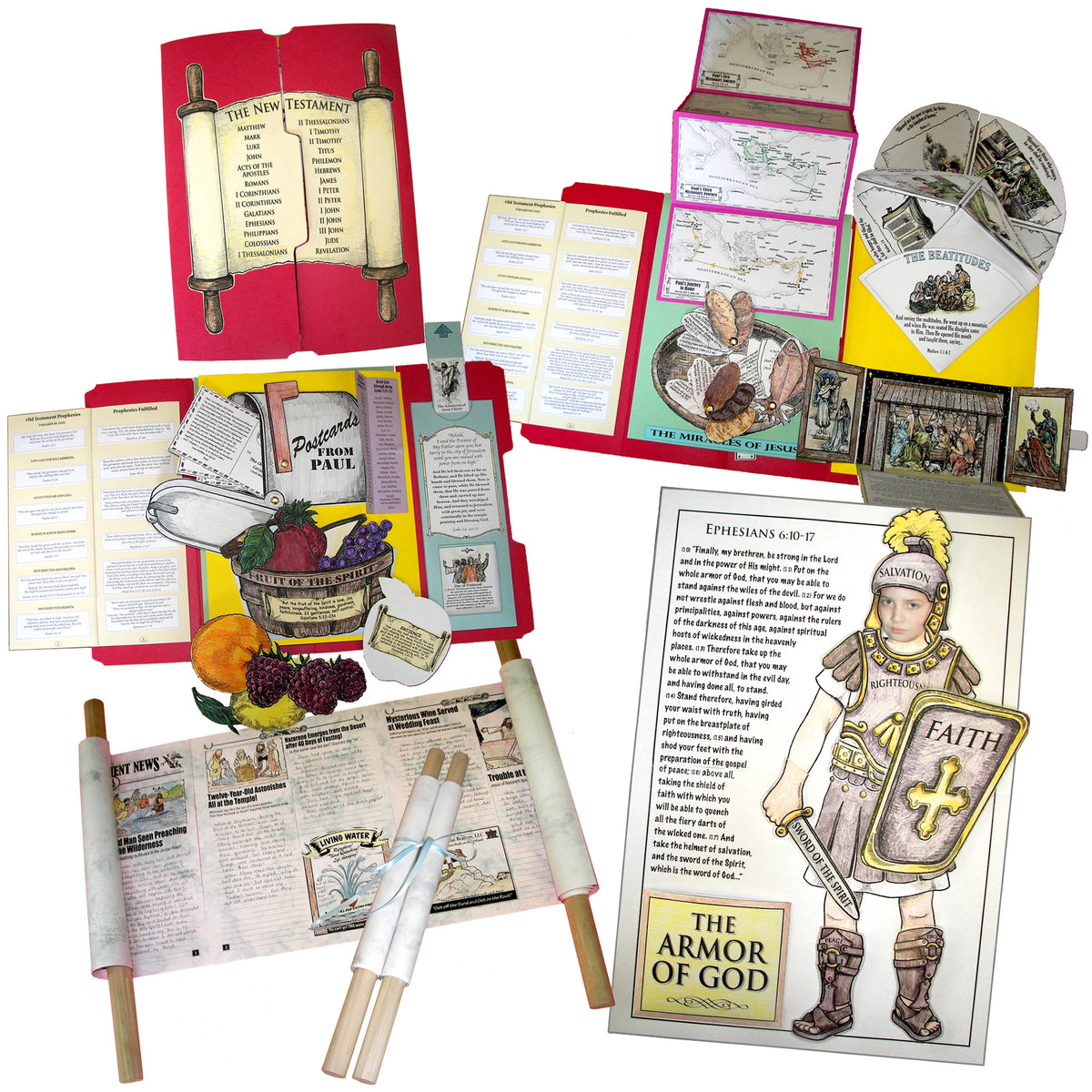 Activity-Pak: New Testament – Home School in the Woods Publishing