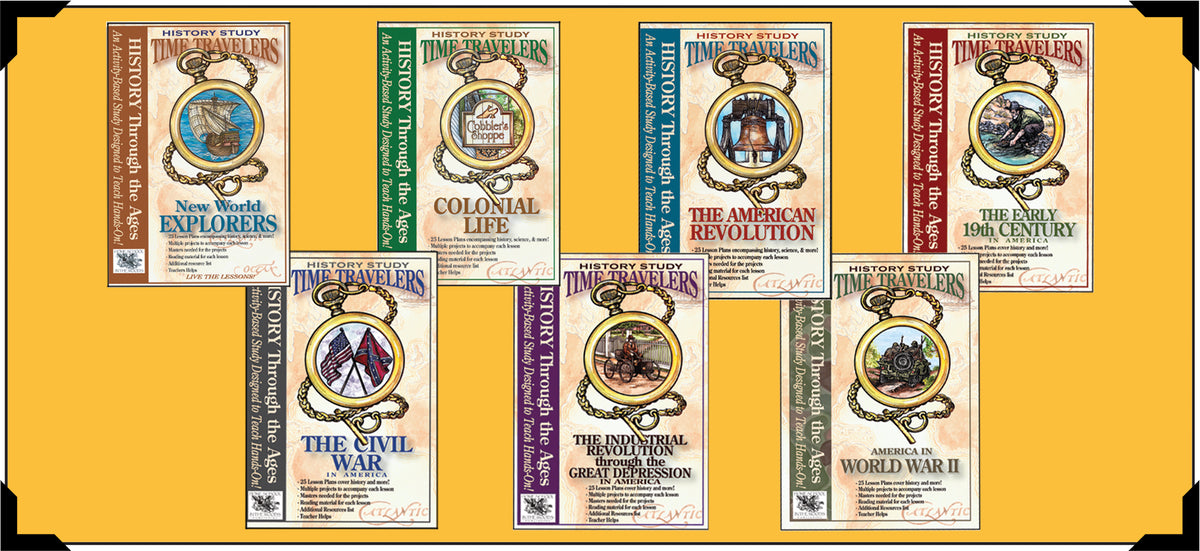 Time Travelers U.S. History Studies – Home School in the Woods Publishing