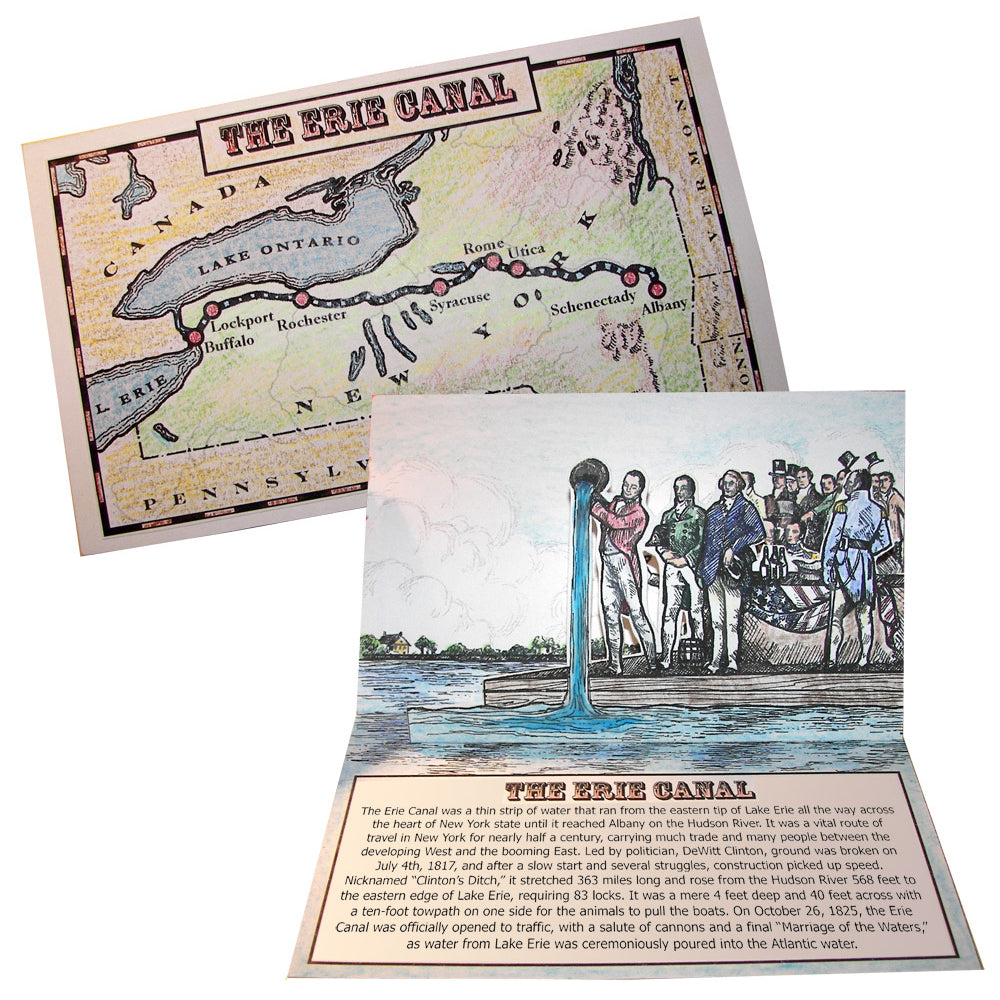 The Erie Canal Lap Book Project – Home School in the Woods Publishing