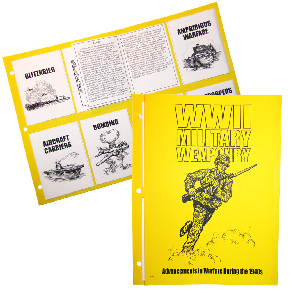 WWII: Military Weaponry Notebook Project – Home School in the Woods ...
