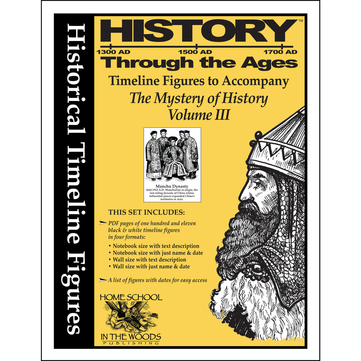 The Mystery of History III (MOH III) Timeline Figures – Home School in ...