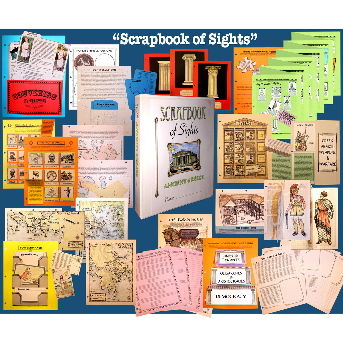 Project Passport: Ancient Greece World History Study – Home School in ...